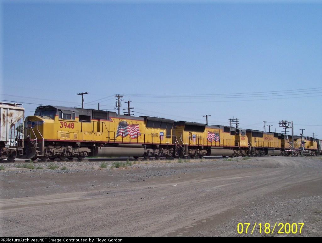 UP distributed power on unit soda ash train